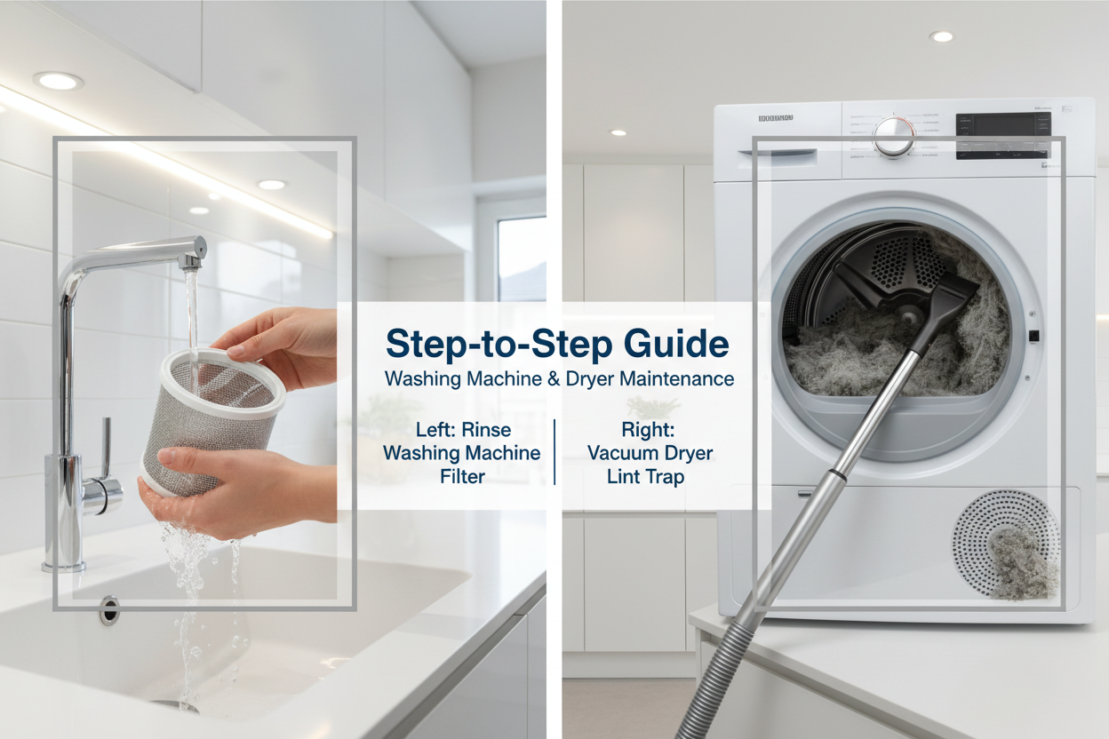 How to Deep Clean Your Washer and Dryer Combo: The Ultimate Guide ...