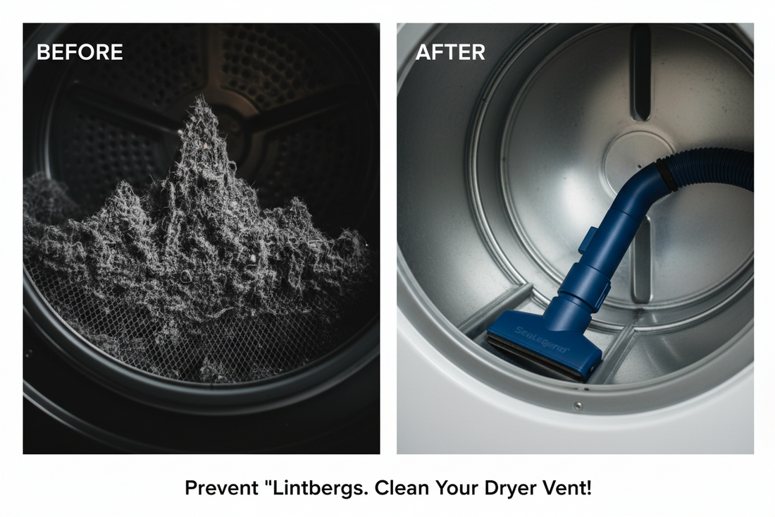The "Lintberg" Effect: What Happens When You Never Clean Your Vent ...