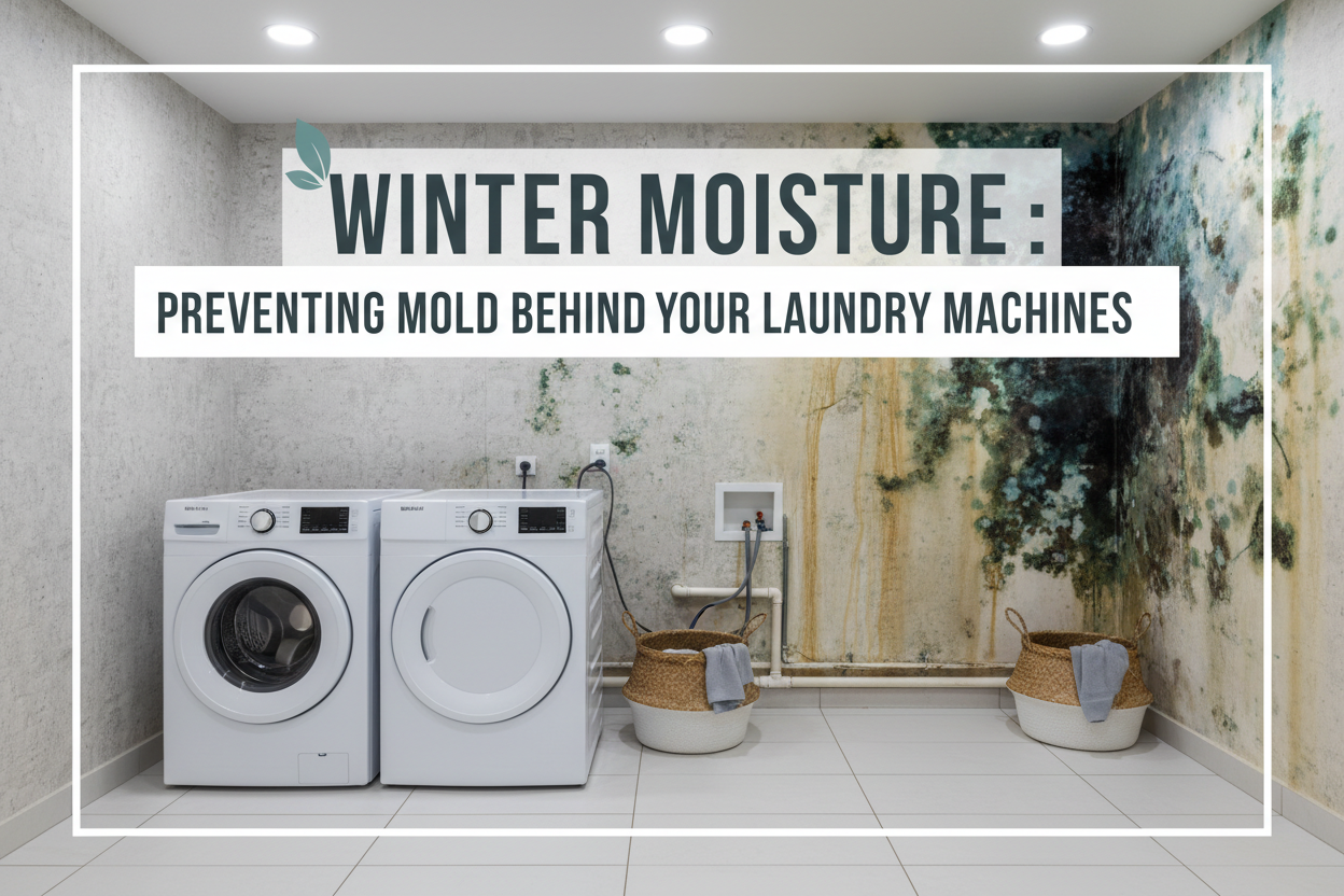 Winter Moisture: Preventing Mold Behind Your Laundry Machines – Sealegend